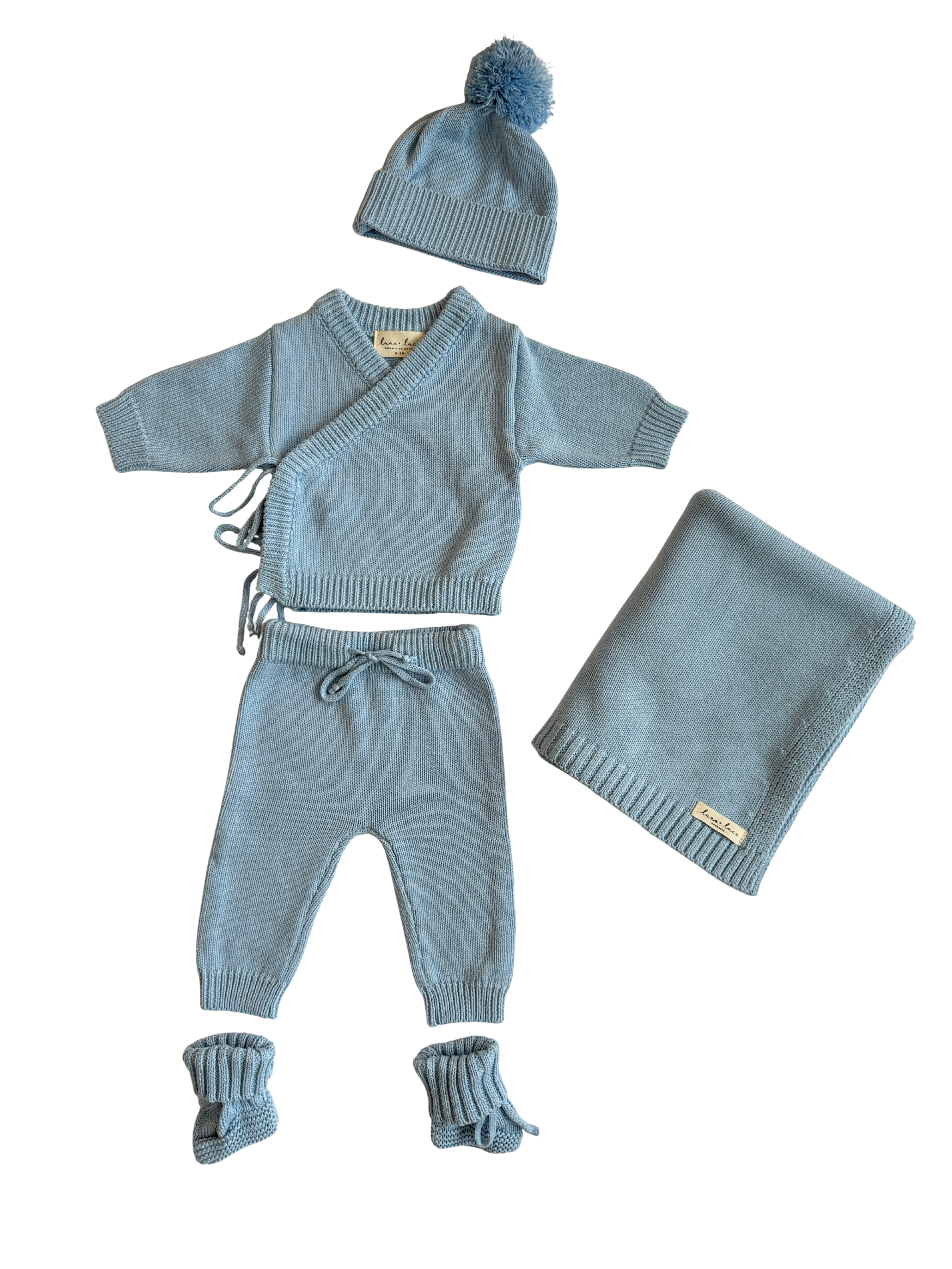 Bring Me Home Rib Bundle - Powder Blue – Luna + Luca